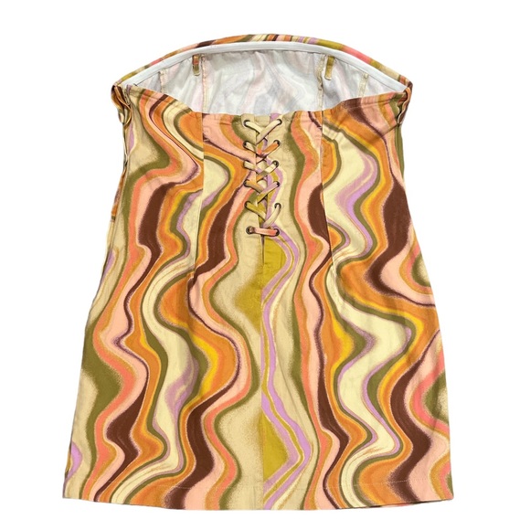 wild fable | Dresses | Wild Fable Twill Tube Pastel Multicolor Bodycon ...